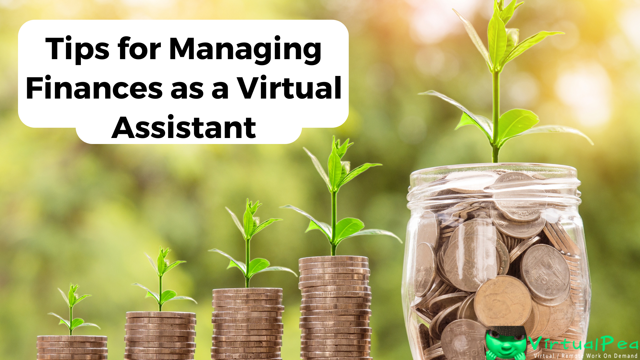 Tips for Managing Finances as a Virtual Assistant - VirtualPea, LLC